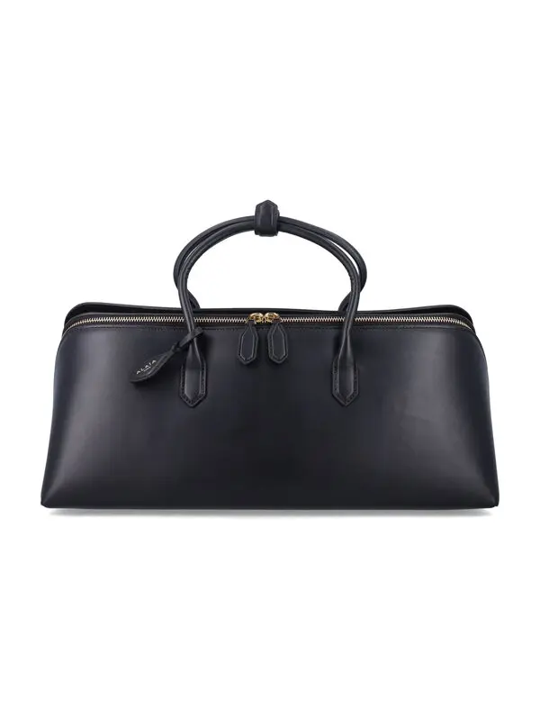 Alaïa Leather Top Handle Travel Bag - Multicolor