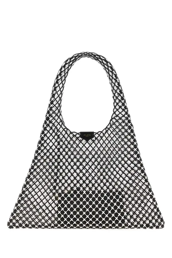 Alaïa Two-tone Mesh One-piece Shopping Handbag - Multicoloured