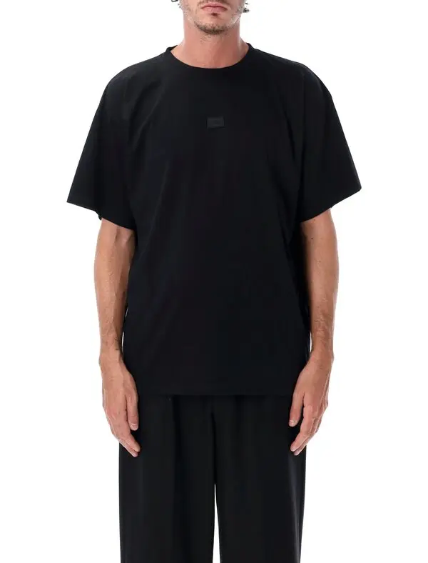 MAISON MARGIELA Oversized Cotton T-shirt With Logo Patch