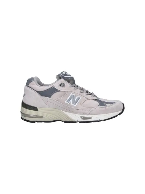 NEW BALANCE 991 Suede Running Sneakers - Grey