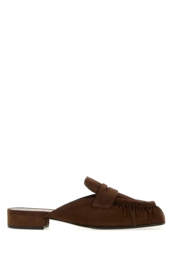 Prada Suede Loafers