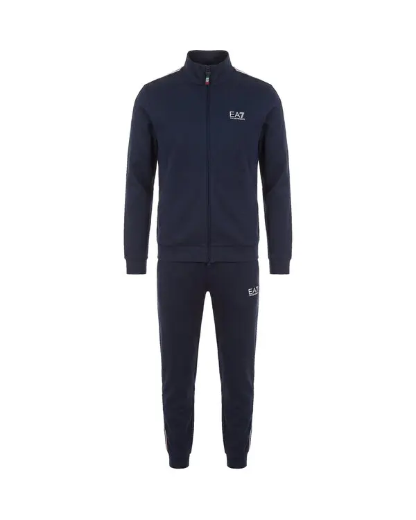 EA7 S Zip-up Track Jacket And Jogger Set - Armani Blue
