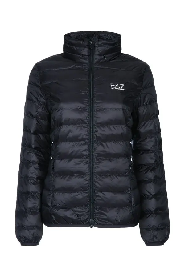 E.A.7 Padded Zip-up Bomber Jacket - Mc001