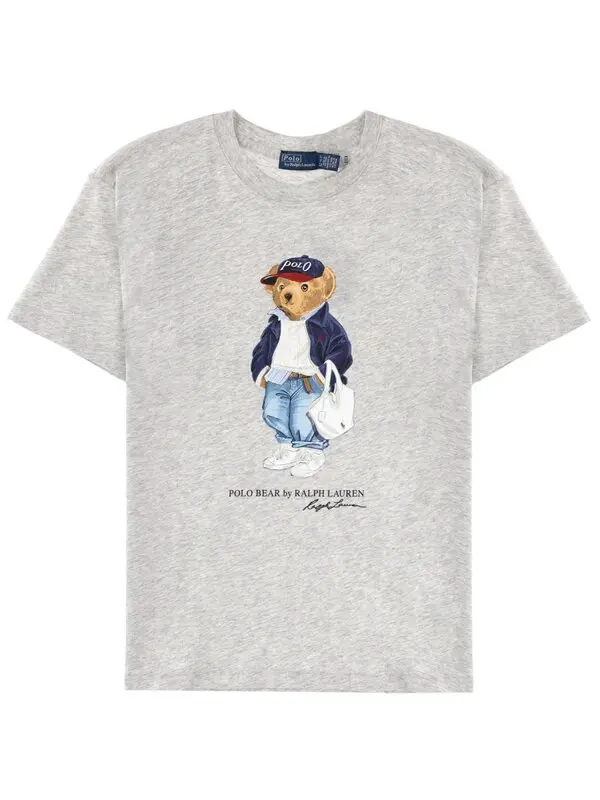 Polo Ralph Lauren Polo Bear Graphic T-shirt - Grey