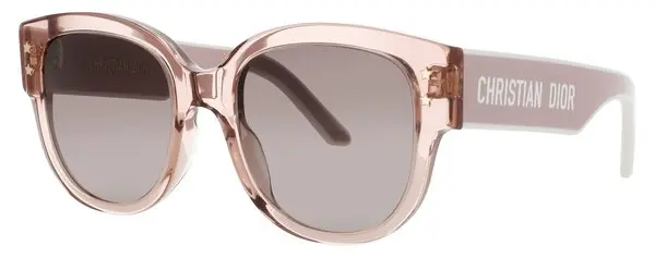 Dior Cd40157i Acetate Sunglasses 54-20-140 - 72f - Shiny Pink / Gradient Brown