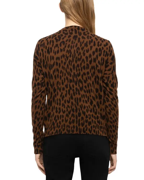 Zadig&Voltaire Missya Printed Wool & Cashmere Cardigan