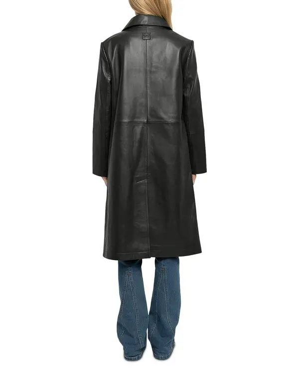 Zadig&Voltaire Mentlyr Leather Coat