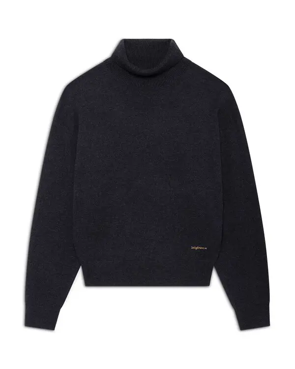 Zadig&Voltaire Souly Wool & Cashmere Turtleneck Sweater