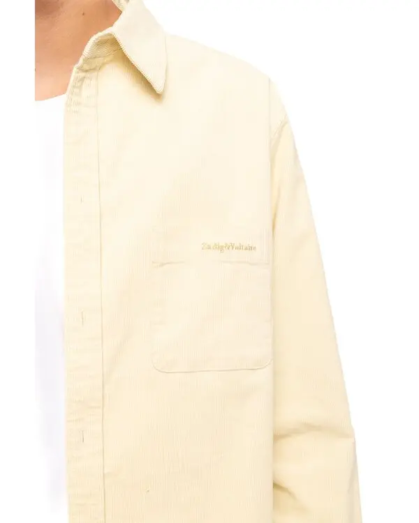 Zadig&Voltaire Simon Cotton Blend Corduroy Shirt