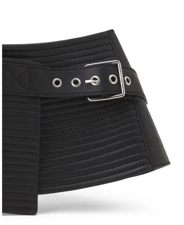 LANVIN Wide Leather Belt