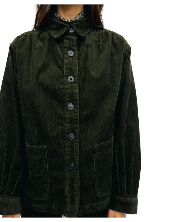 Gerard Darel Jena Cotton Stretch Corduroy Shirt