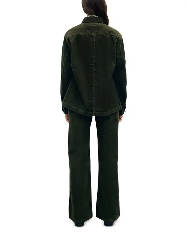 Gerard Darel Jena Cotton Stretch Corduroy Shirt
