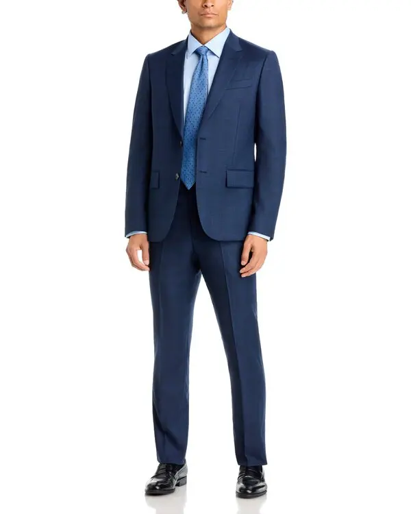 Paul Smith Wool Soho Fit Tonal Plaid Suit