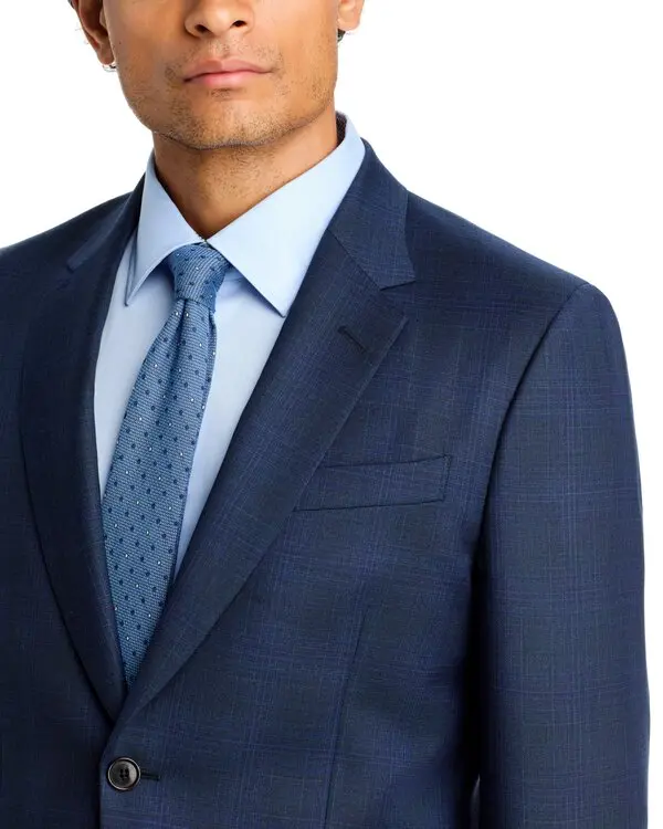 Paul Smith Wool Soho Fit Tonal Plaid Suit