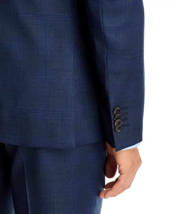 Paul Smith Wool Soho Fit Tonal Plaid Suit