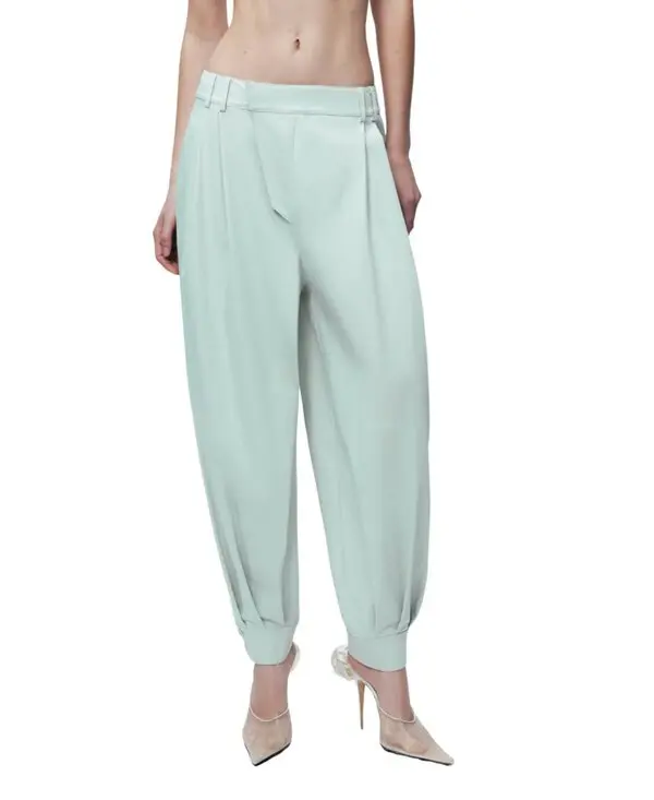 NOCTURNE Draped Harem Trousers