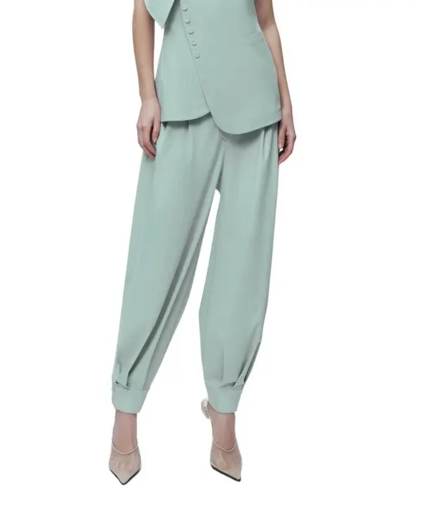 NOCTURNE Draped Harem Trousers