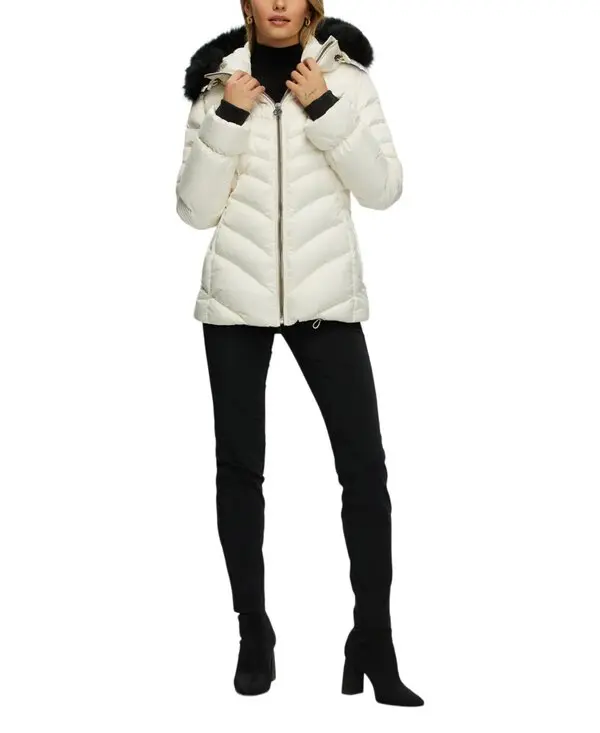 Gorski Toscana Lamb Trim Down Jacket