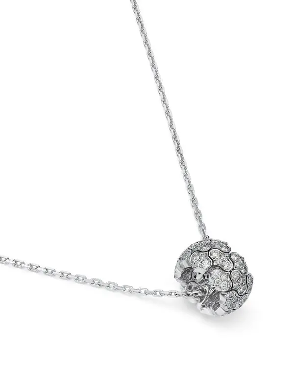 Roberto Coin 18k Diamond Cobra Rondelle Necklace