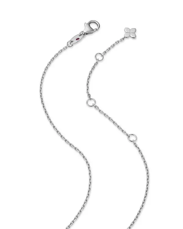 Roberto Coin 18k Diamond Cobra Rondelle Necklace