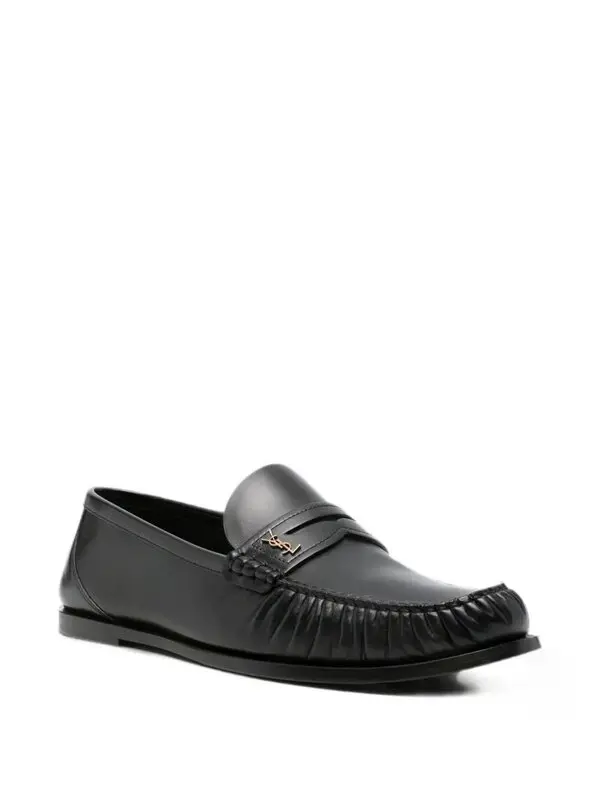 Saint Laurent Leather Loafers