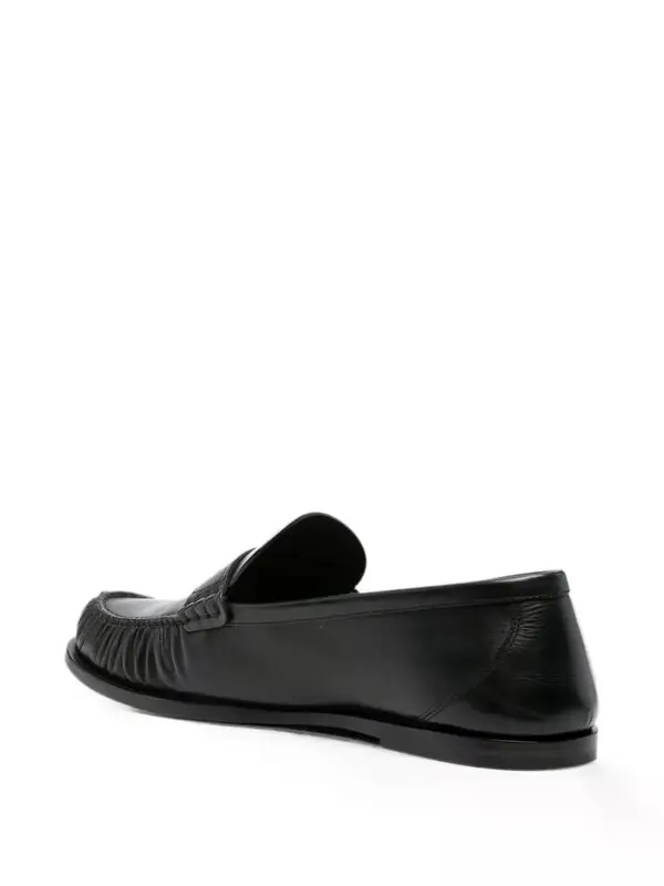 Saint Laurent Leather Loafers