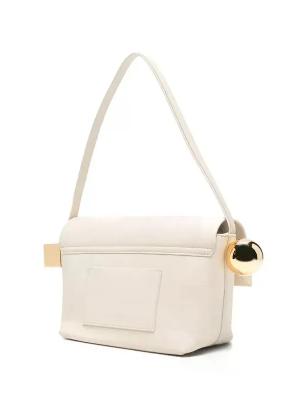 Jacquemus Rond Carré Leather Shoulder Bag