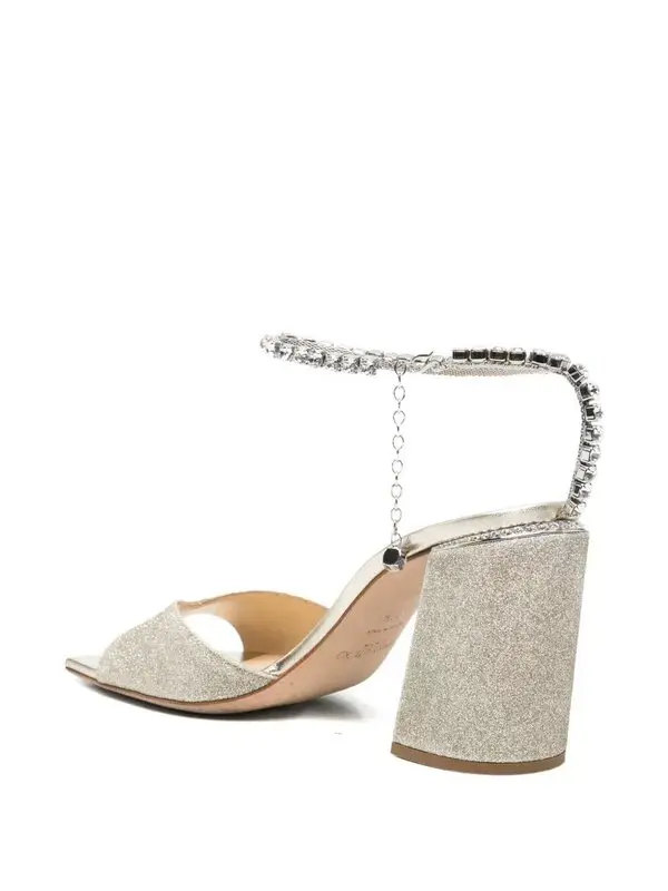 JIMMY CHOO Saeda Crystal-embellished Sandals