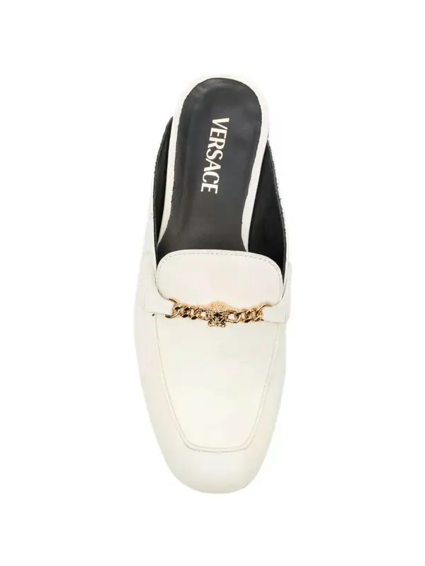 Versace Medusa Chain-link Loafers