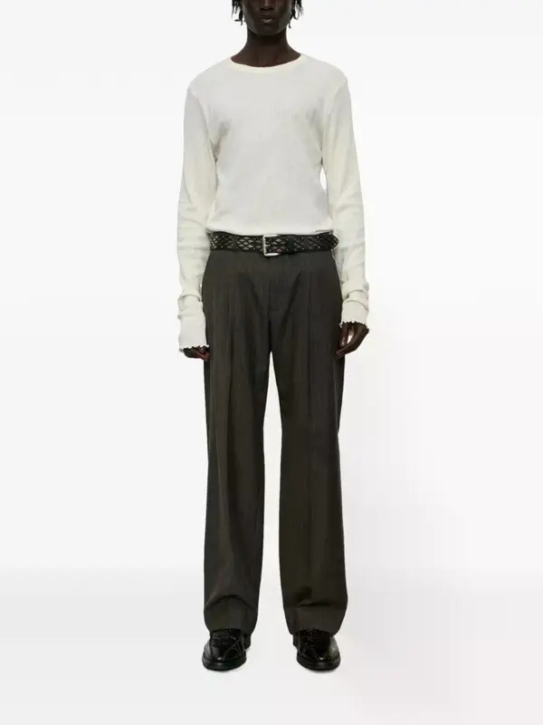 Our Legacy Pinstripe-pattern Pleated Trousers