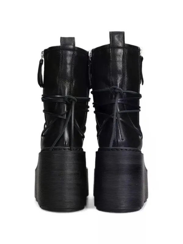VIC MATIE Rock Wrap-around Platform Ankle Boots