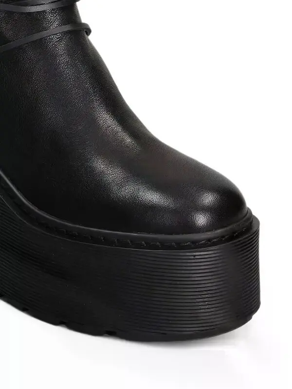 VIC MATIE Rock Wrap-around Platform Ankle Boots