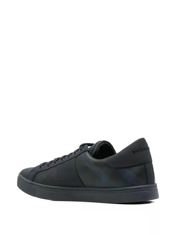 Burberry London Check Leather Sneakers