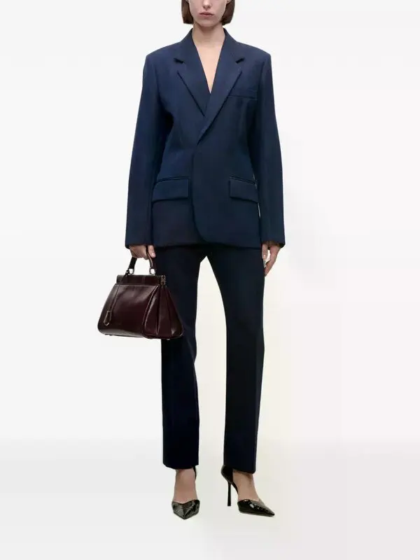 Victoria Beckham Single-breasted Wool Blazer