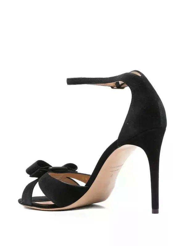 FERRAGAMO Vara Bow Sandals - Black