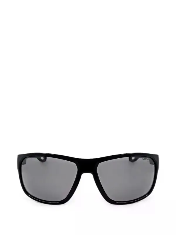 Carrera Eyewear Logo-print Rectangle-frame Sunglasses - Black