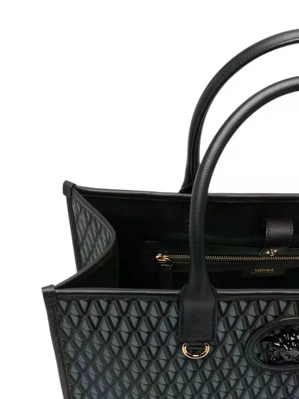 Versace Medusa Head Monogram Tote Bag