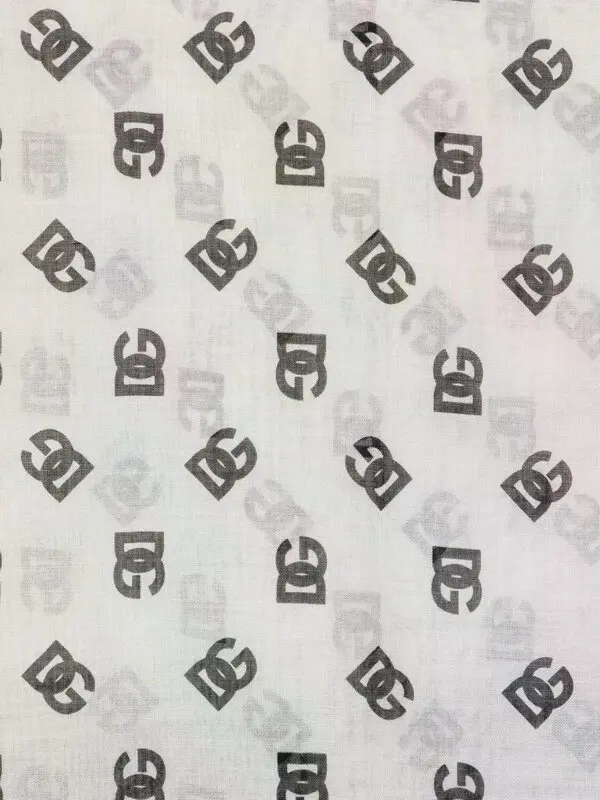 Dolce & Gabbana Dg Monogram-print Scarf