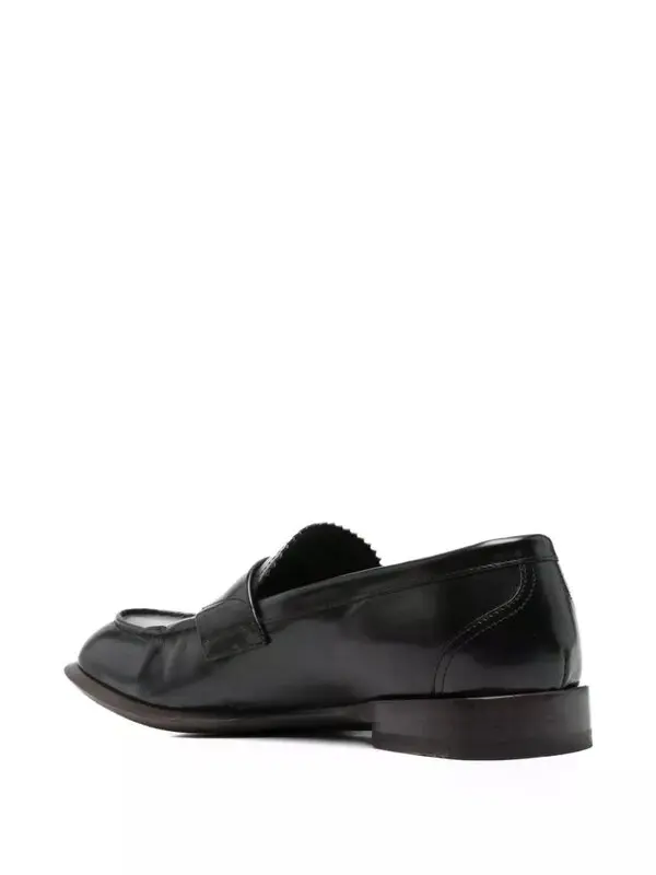 Alexander McQueen Coin-embellished Penny Loafers