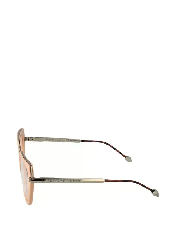 Philipp Plein Geometric Frame Eyeglasses