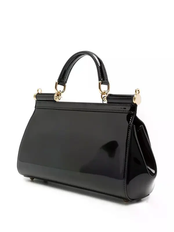 Dolce & Gabbana Sicily Leather Tote Bag