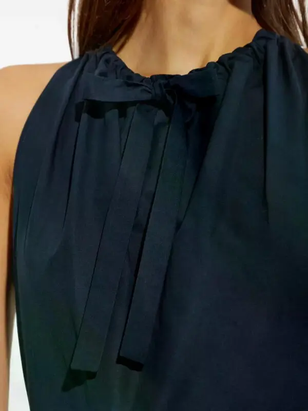 Givenchy Tie-neck Asymmetric Dress