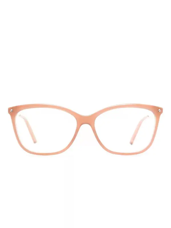 Carolina Herrera Glitter-effect Cat-eye Glasses - Neutrals