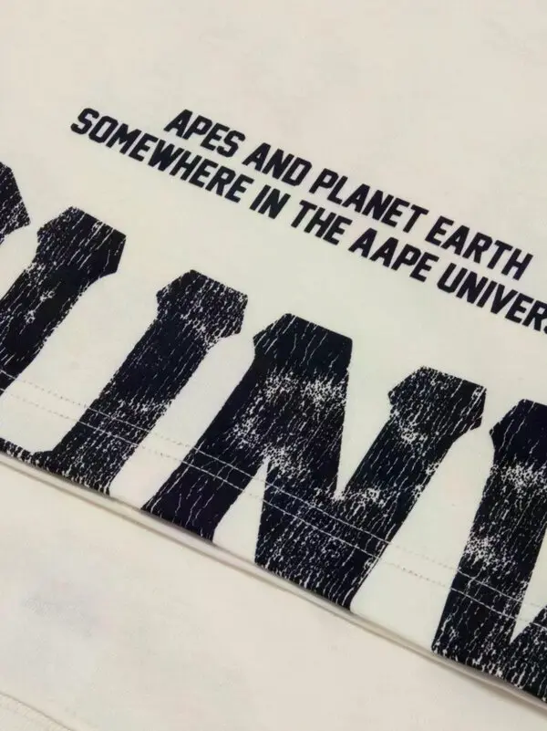 AAPE BY *A BATHING APE Moonface Graphic-print T-shirt