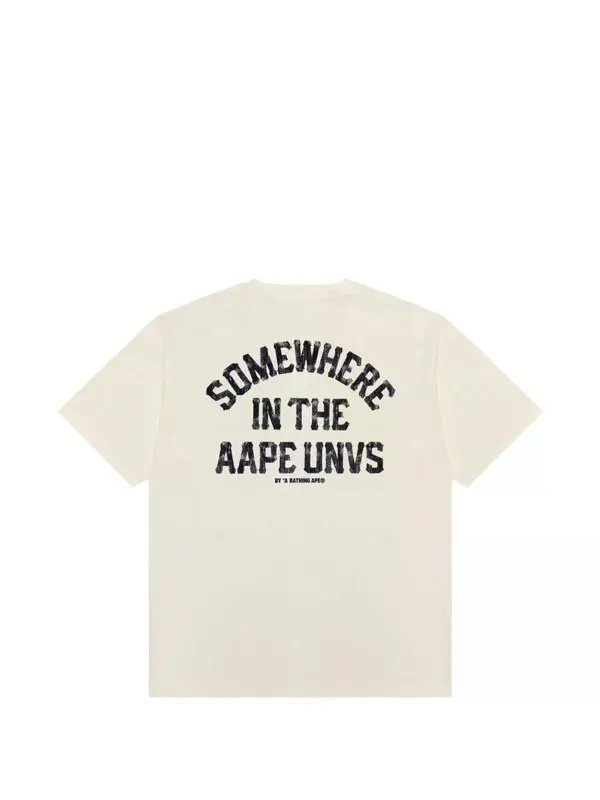 AAPE BY *A BATHING APE Moonface Graphic-print T-shirt
