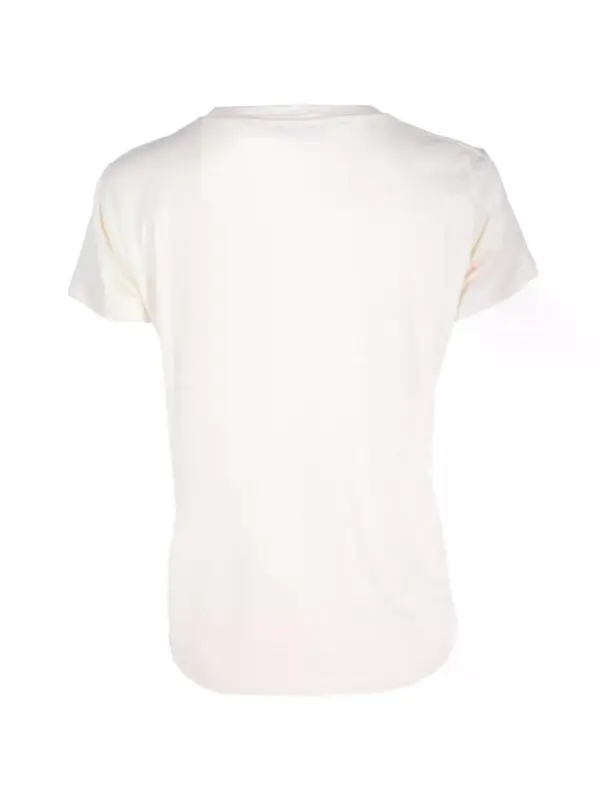 MOTHER The Boxy Goodie Goodie T-shirt Off-white Graphic Print
