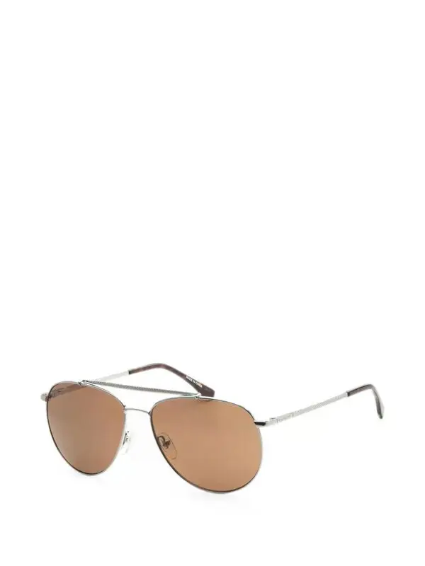 Lacoste Pilot-frame Sunglasses - Silver