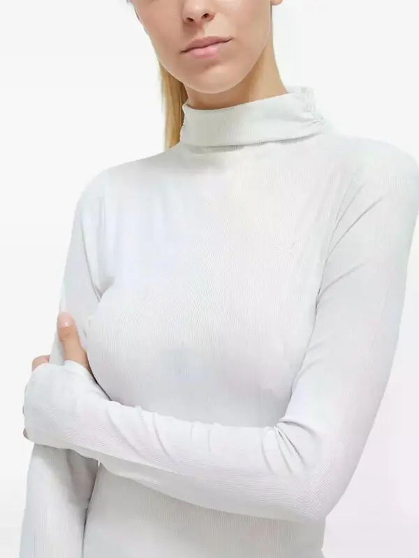 PUMA Ribbed High-neck Top