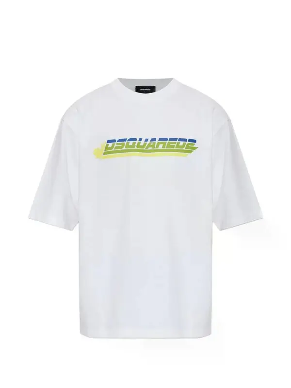 Dsquared2 Logo-print Cotton T-shirt - White