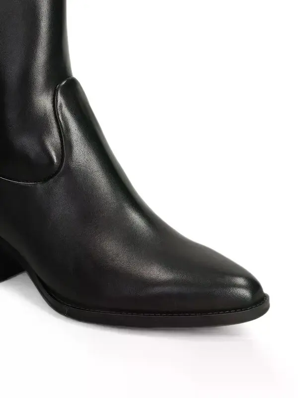 JULIE DEE Pointed-toe Ankle Boots